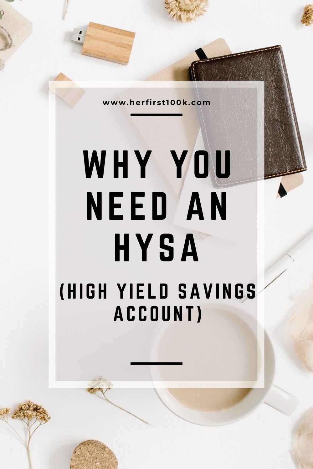 Why You Need a HYSA | Her First $100K