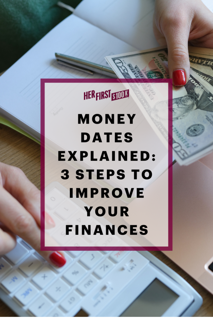 Money Dates Explained: 3 Steps to Improve Your Finances | Her First $100K